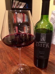 Apothic Dark 2014 - FIrst Pour Wine